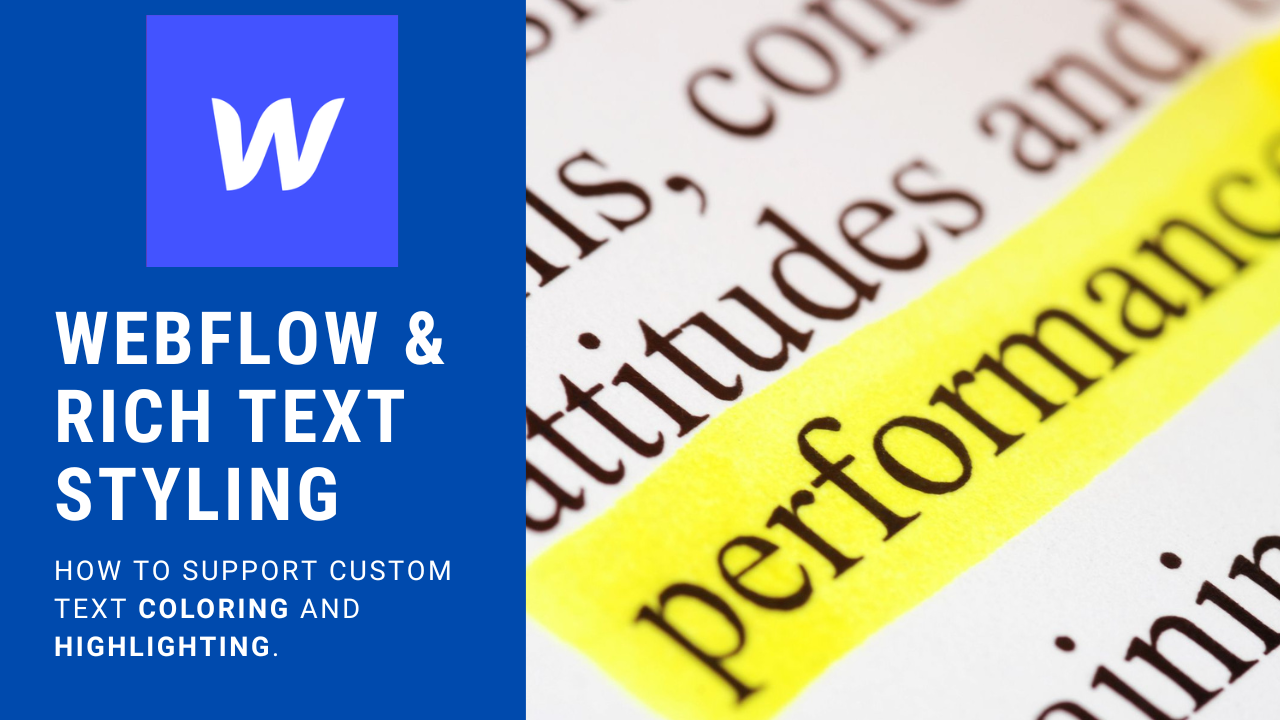 Word styling in CMS - General - Forum | Webflow